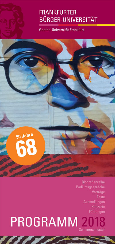 Programmheft der Bürger-Uni für das SoSe 2018 ist erschienen | Aktuelles aus der Goethe ...