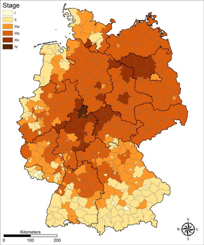 Raccoons: Study shows dispersal patterns in Germany and Europe ...